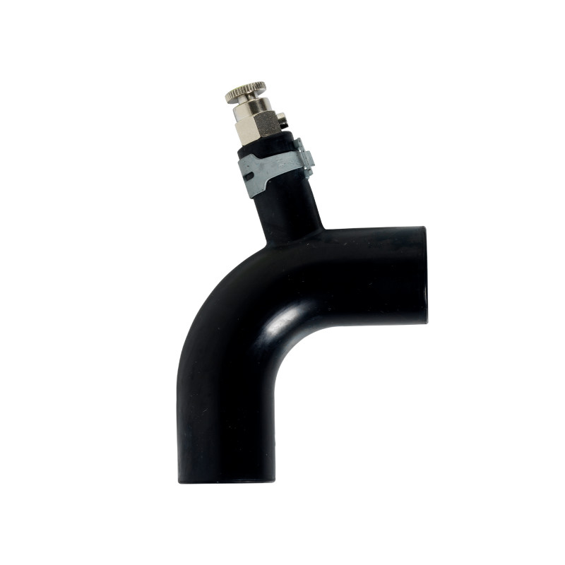 Rubber elbow with bleeder screw - Alde